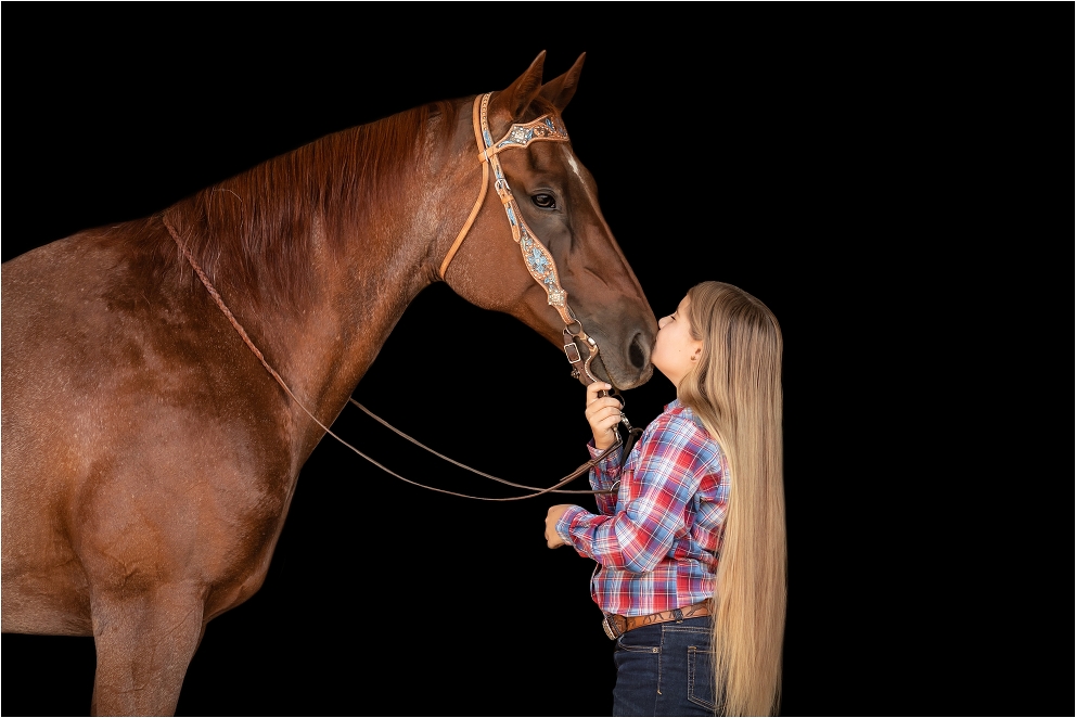 Western Black Background Portraits - Elizabeth Hay Photography